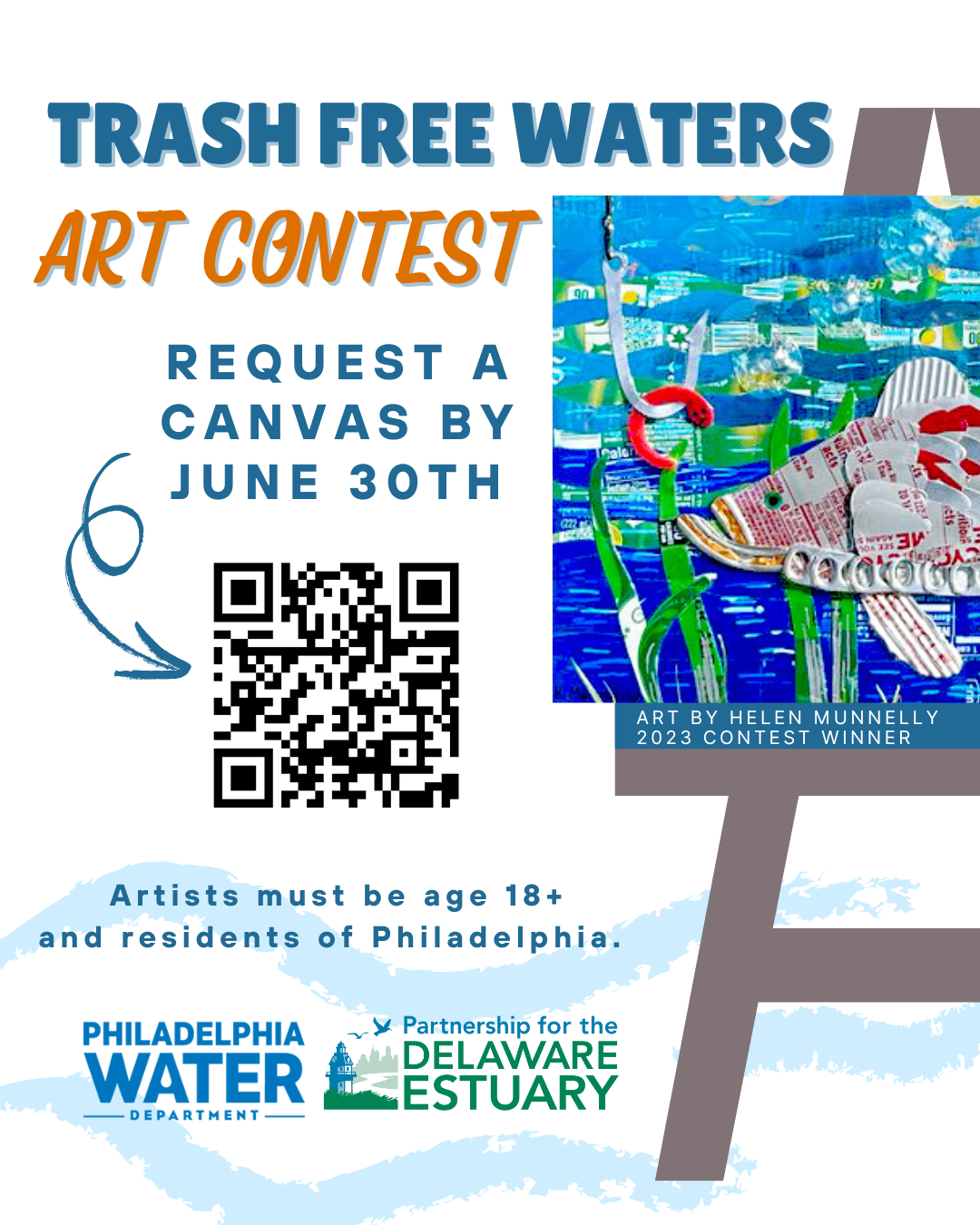 Request a Canvas: Trash Free Waters Art Contest - Schuylkill Action Network